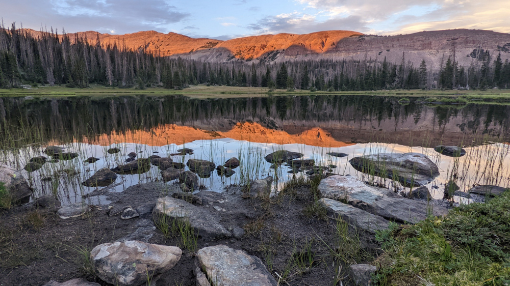 Breathing heavy at Naturalist Basin - Wandering Meesh